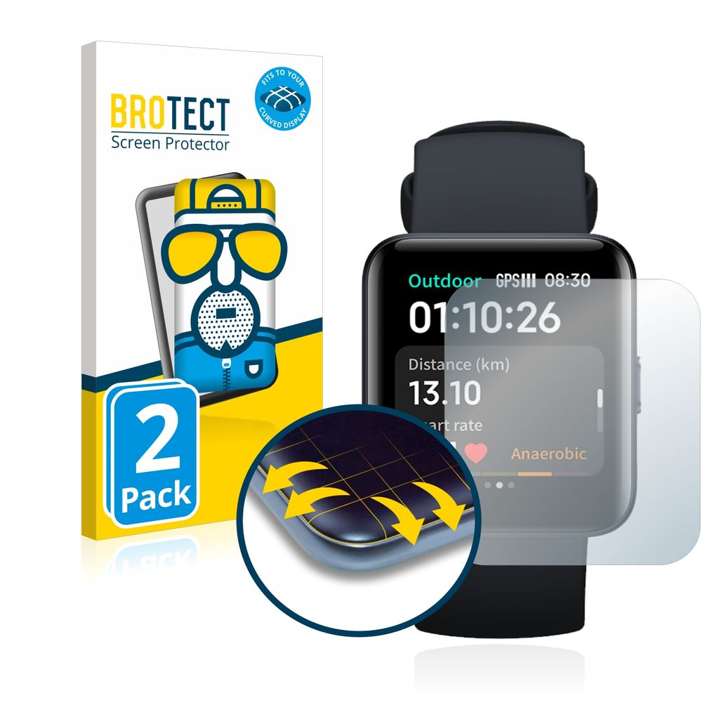 2x BROTECT Flex Full-Cover Schutzfolie für | Kaufland.de