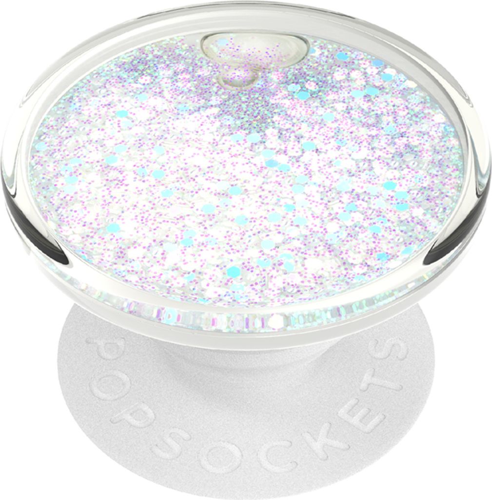 PopSockets Luxe PopGrip - Tidepool Halo White