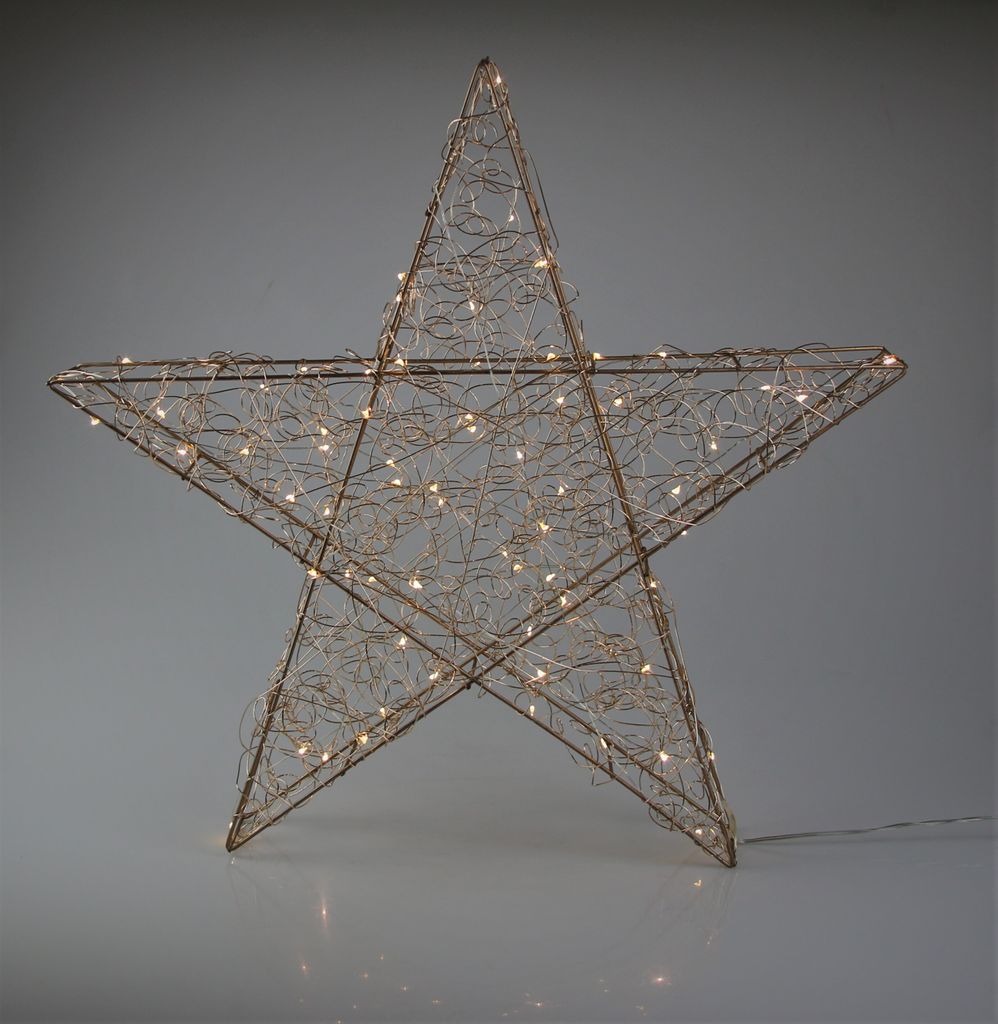 LED Stern gold 50L Strom 40cm | Kaufland.de