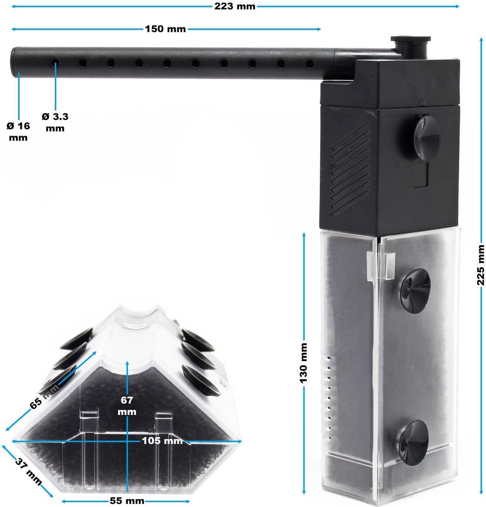 SunSun JP-094 Innenfilter Aquarium mit Pumpe | Kaufland.de