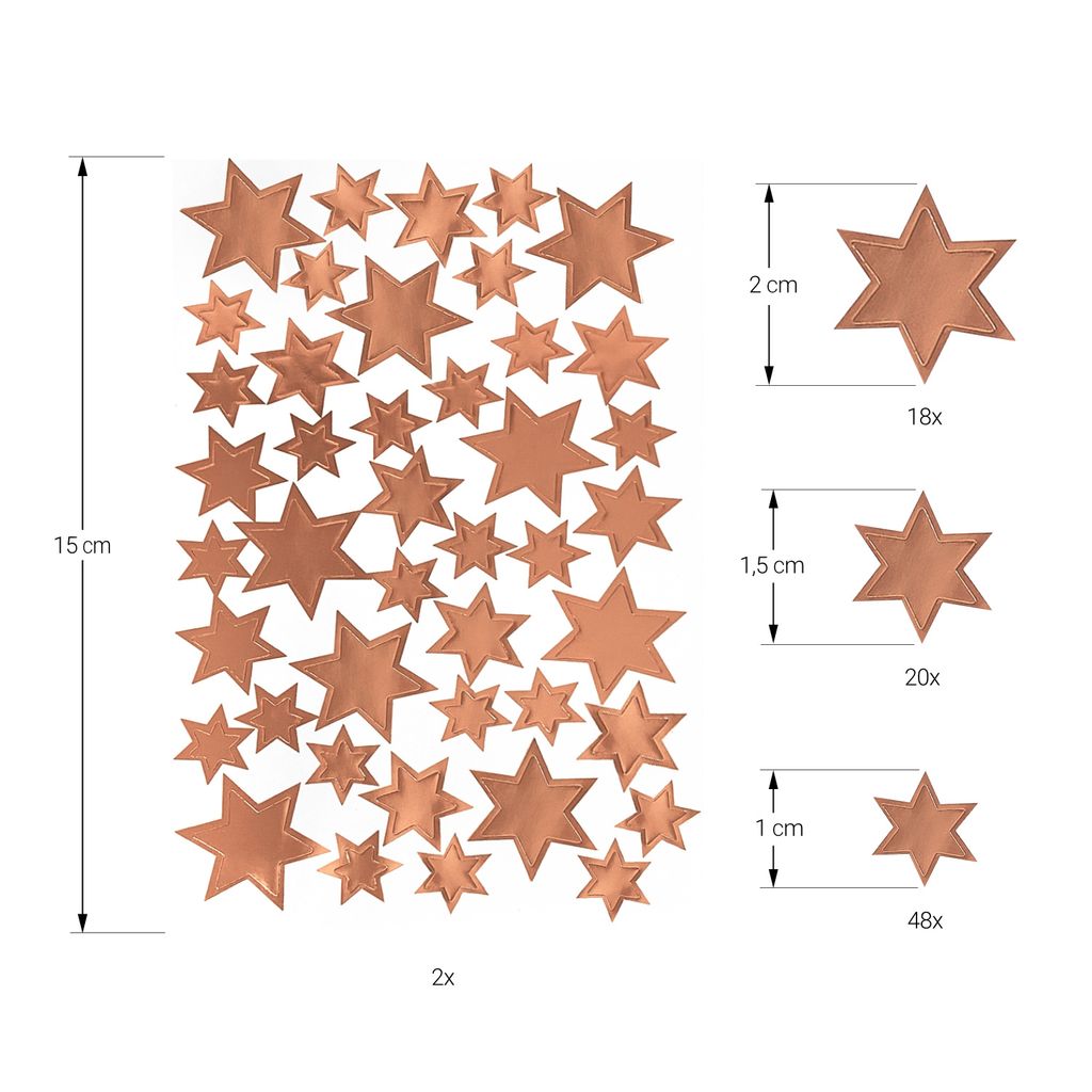 Oblique Unique 86 Sterne Sticker Stern | Kaufland.de