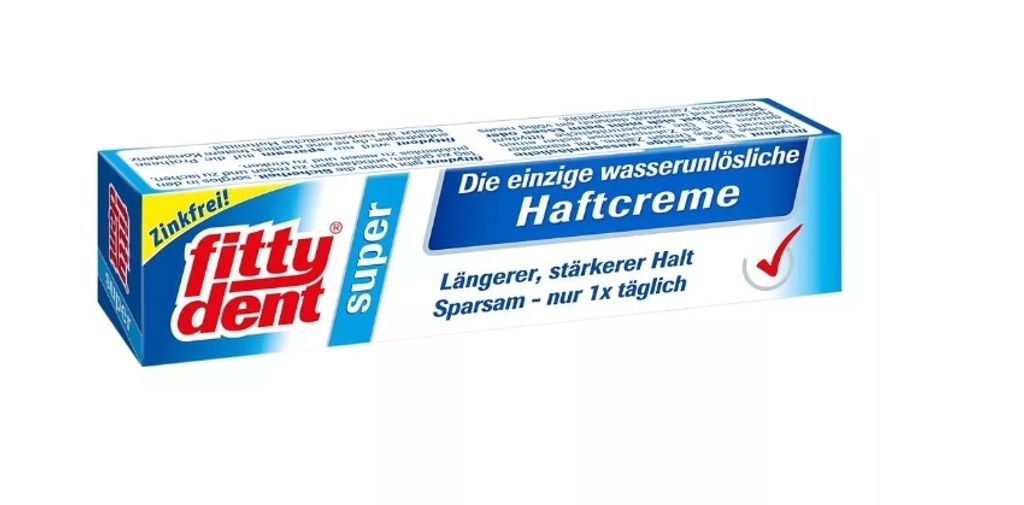 Fittydent Dentálny Lepidlo na Protezy 40ml Fixačné krémy
