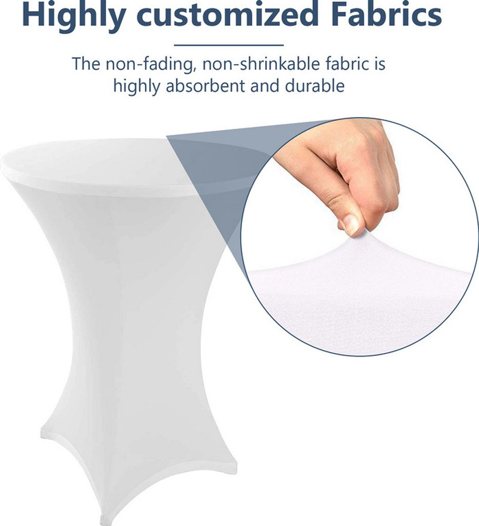 Jopassy 2x Stehtischhusse Stretch Stehtisch | Kaufland.de