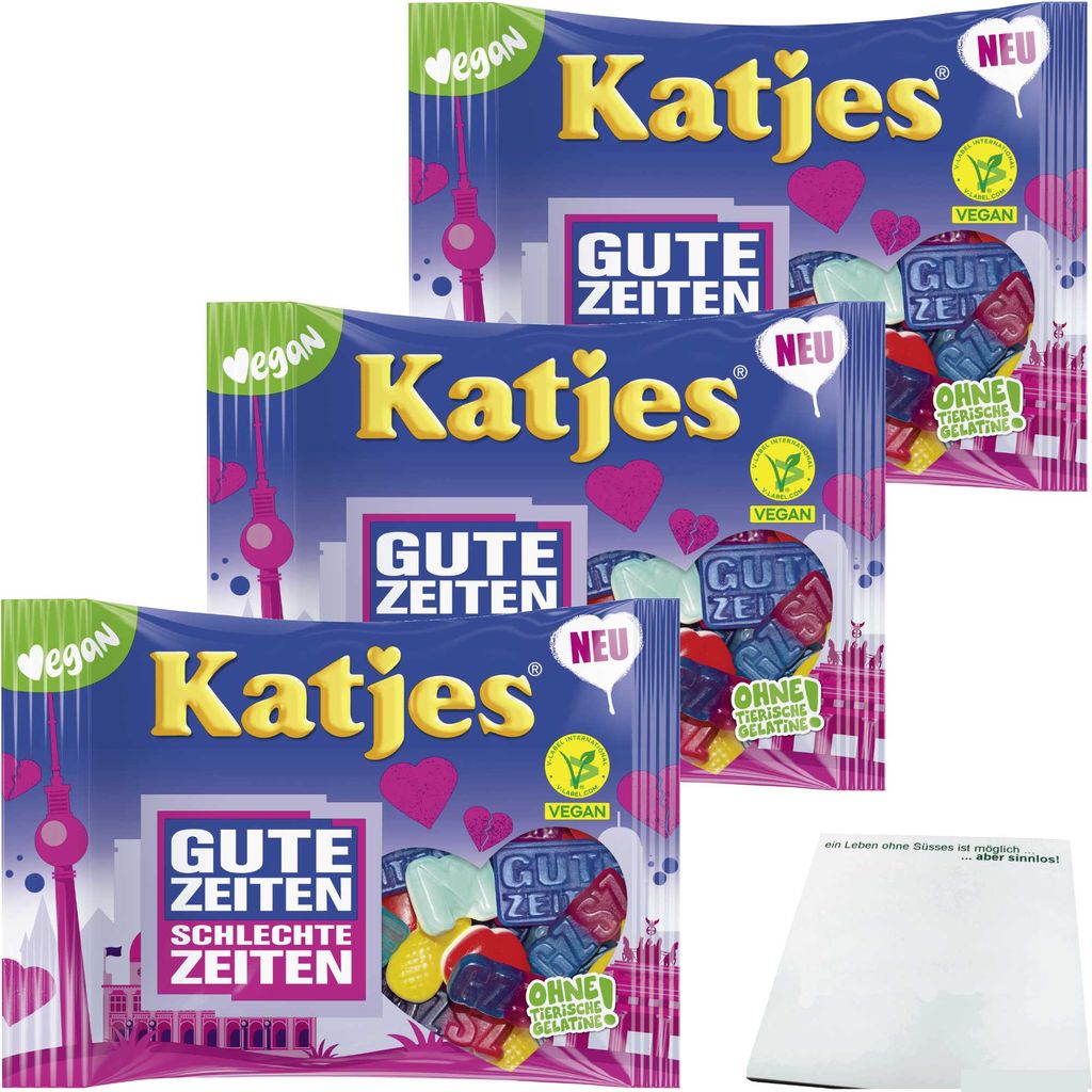 Katjes GZSZ Fruchtgummi vegan 3er Pack | Kaufland.de
