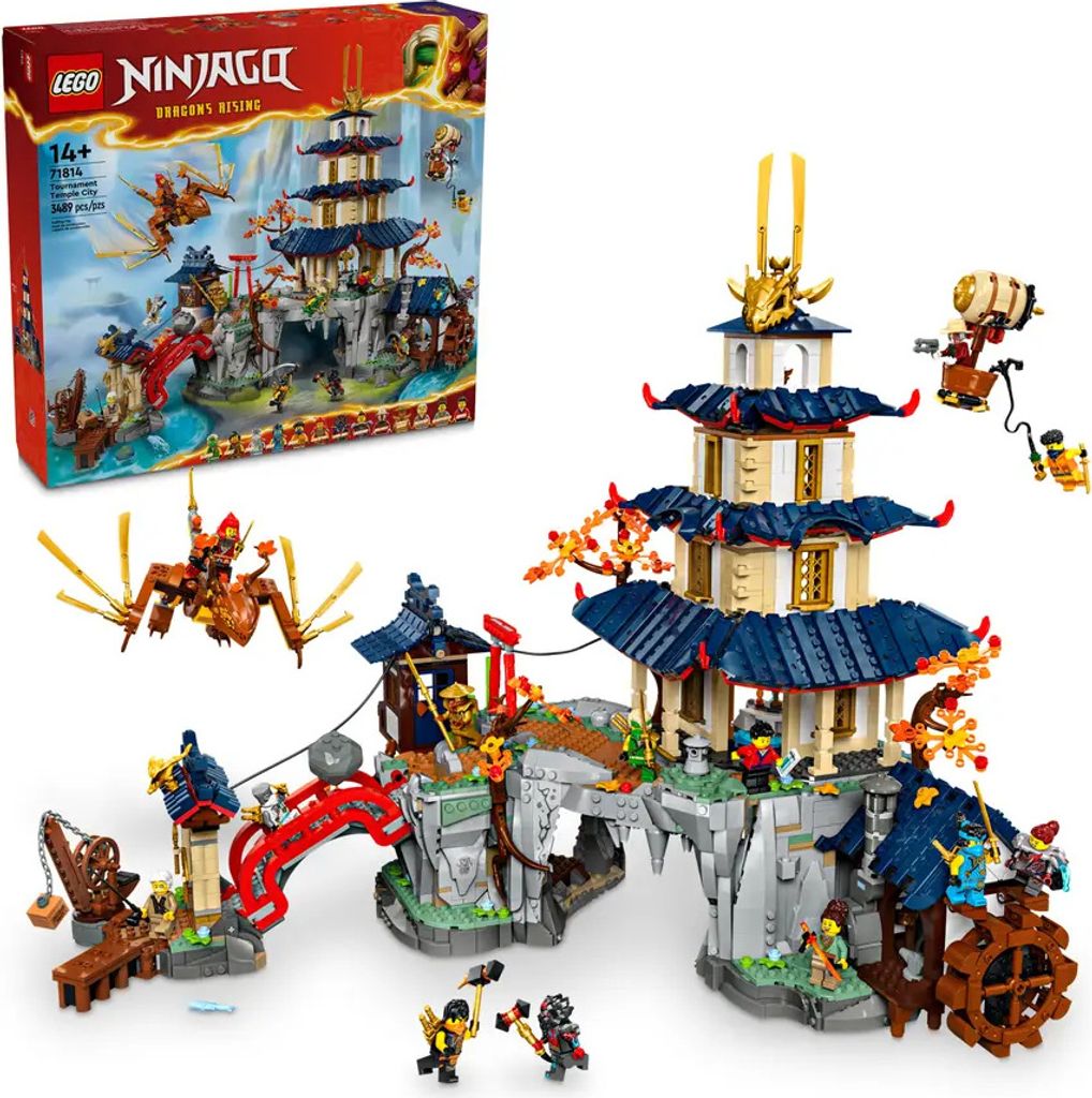 LEGO NINJAGO 71814 Turnajové město chrámů | Kaufland.cz