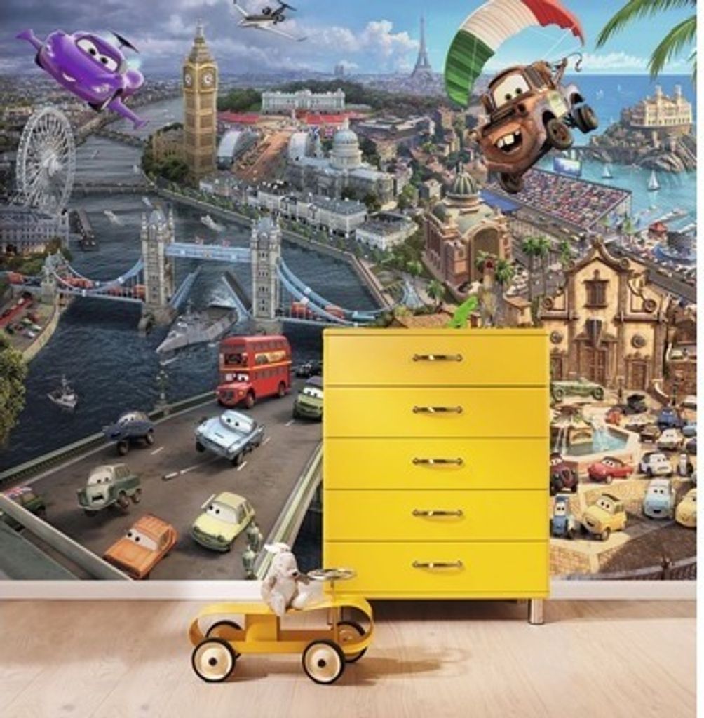 Fototapeta papierová SD400 Disney Cars World | Kaufland.sk