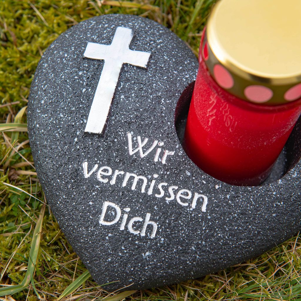 SIDCO Grablichthalter Herz schwarz | Kaufland.de