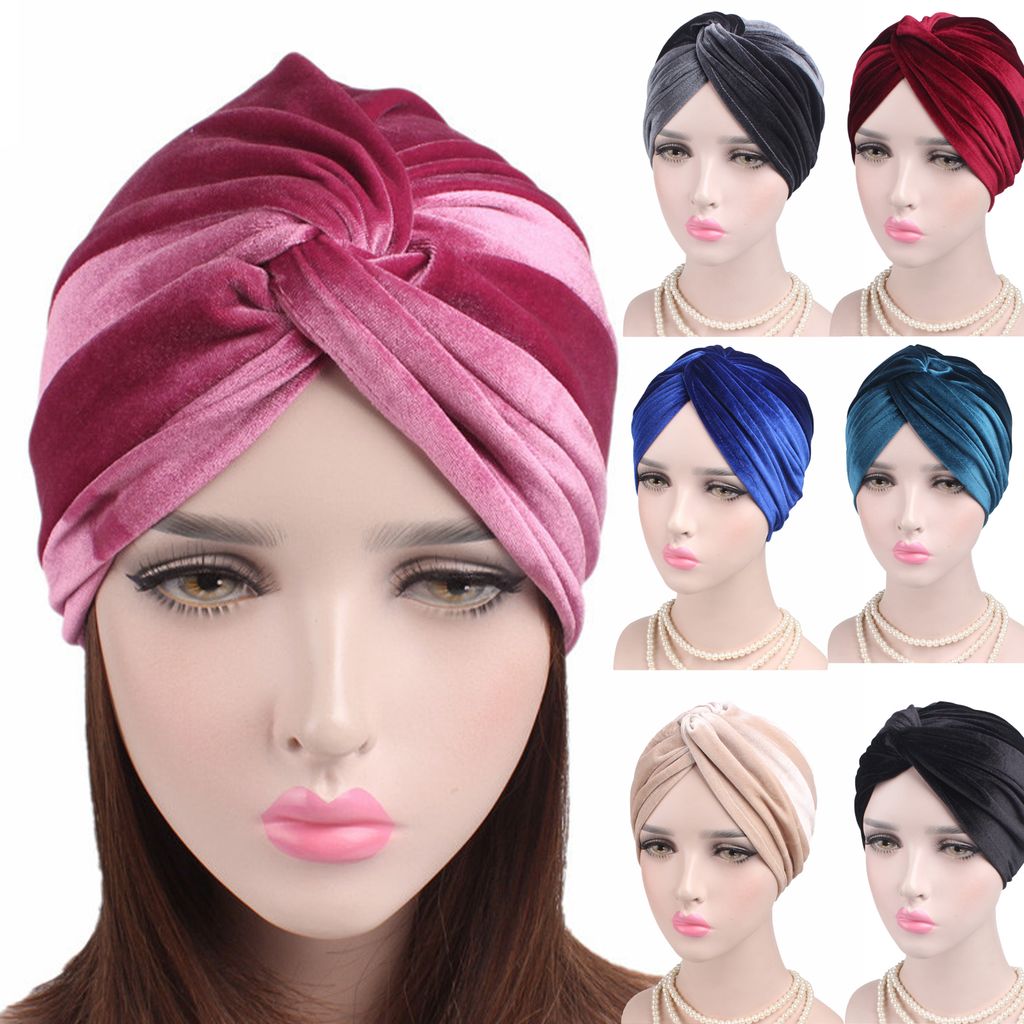 Turban-Mütze, einfarbig, Kreuzform, für | Kaufland.de