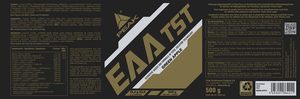 EAA - TS-Technology - 500g : Green Apple I | Kaufland.de