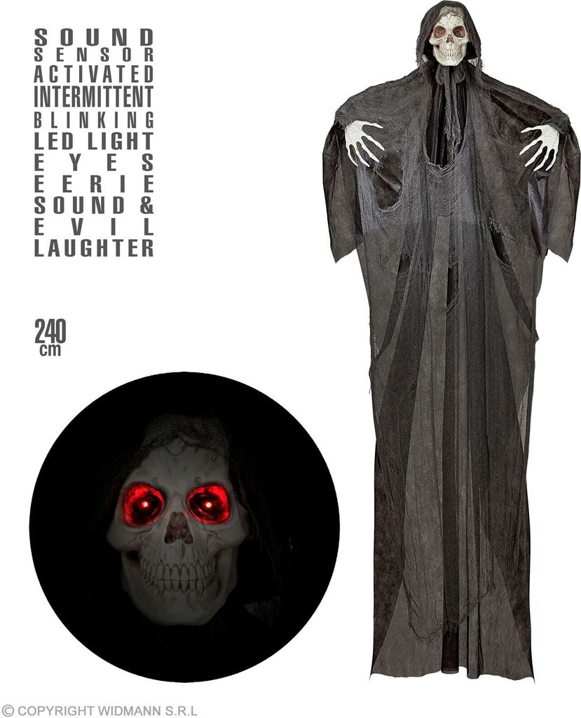 Deko-Figur Sensemann mit Licht und Sound | Kaufland.de