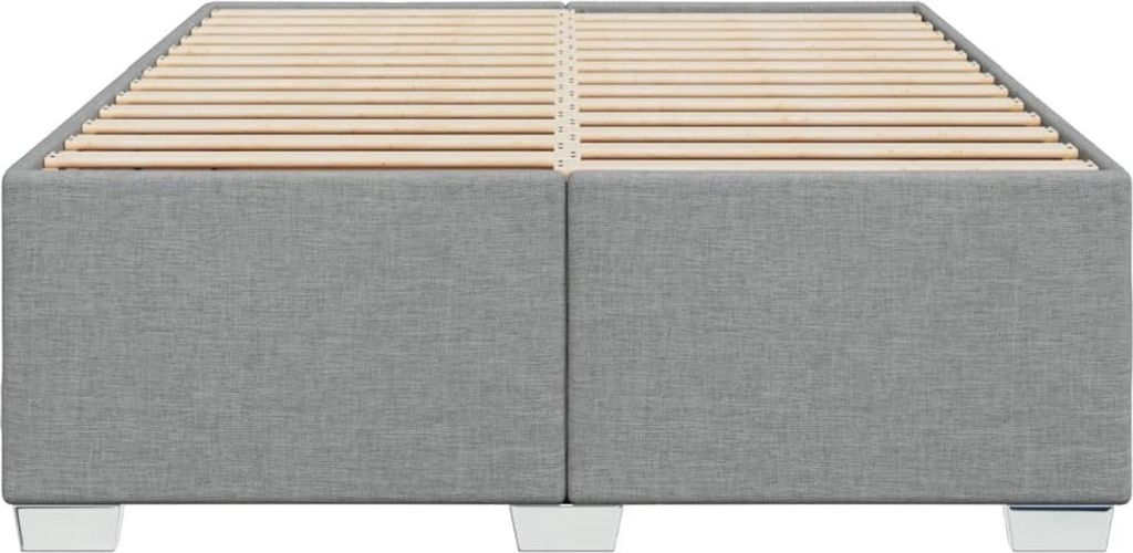 vidaXL Rám postele bez matrace světle šedý | Kaufland.cz