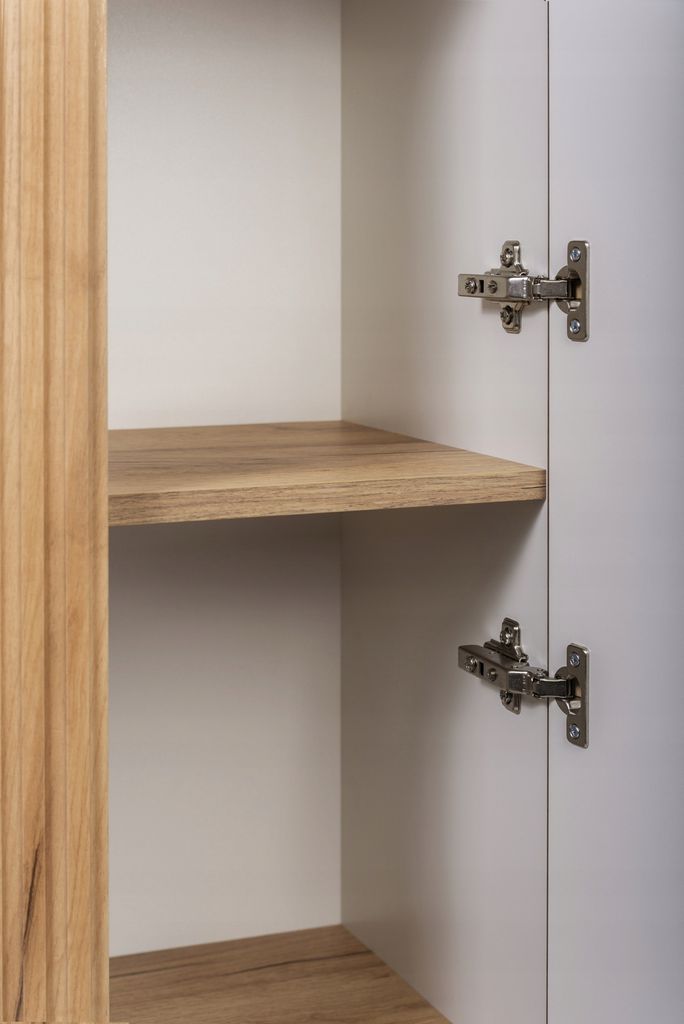 RODAN | Hochschrank 139 cm - Braun, Craft | Kaufland.de