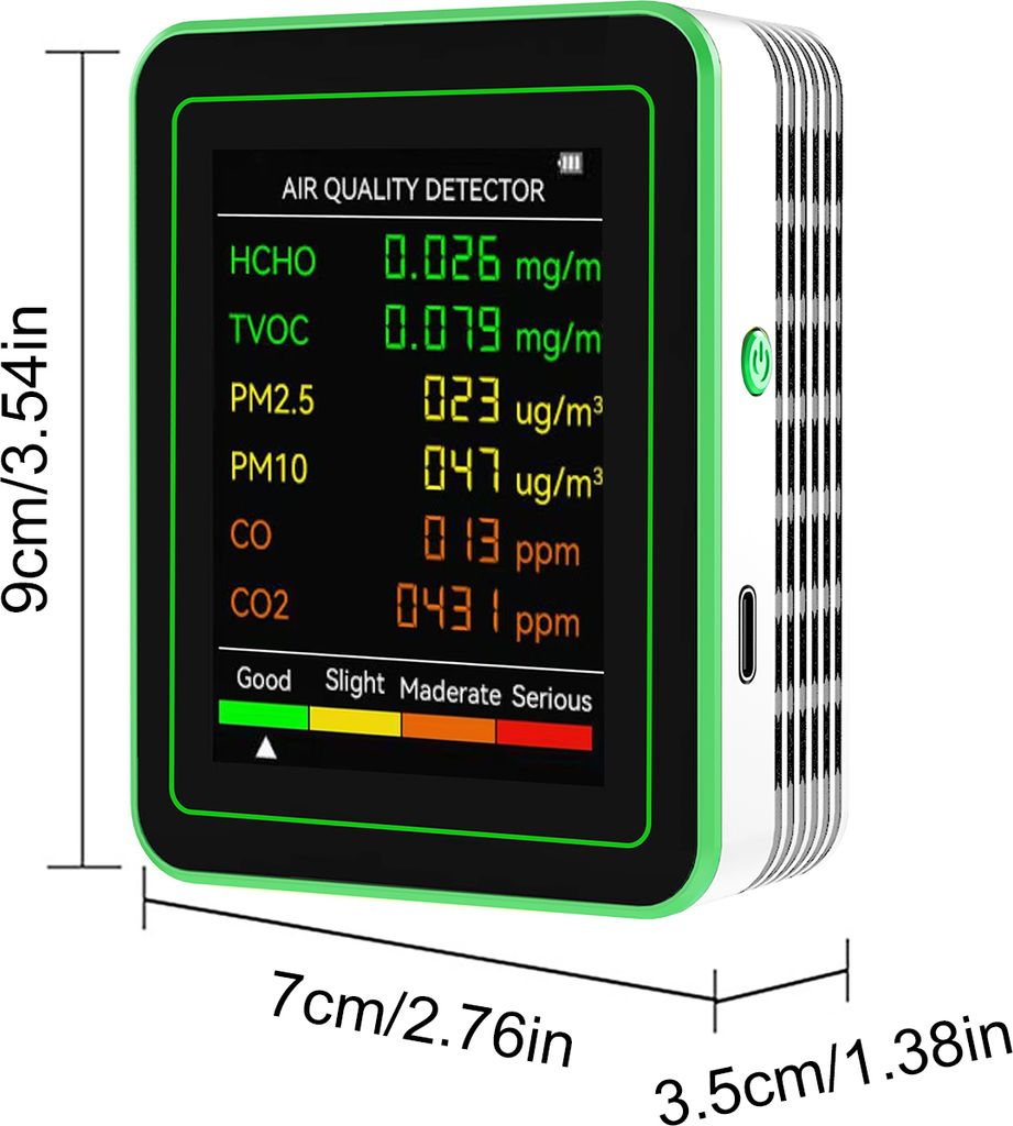 monitor jakości powietrza 6 w 1, | Kaufland.pl