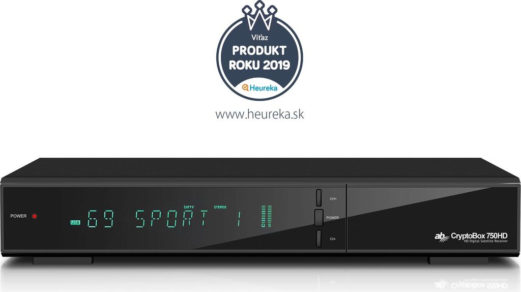 AB CryptoBox 750HD Satelitní přijímače | Kaufland.cz