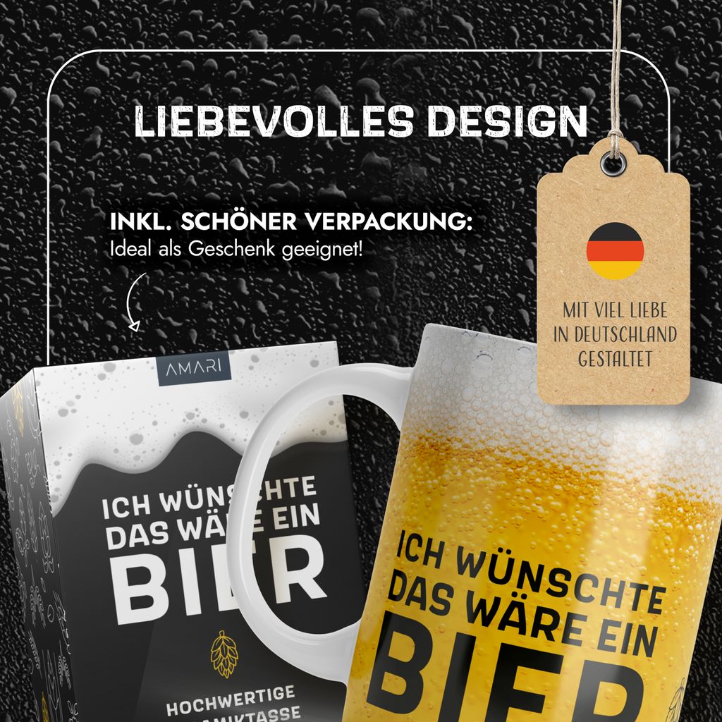 AMARI ® Bier Tasse 02 - Geschenk für | Kaufland.de