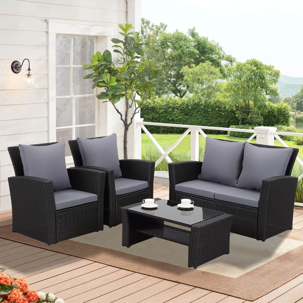 MeXo von GLP HOME Balkonset Polyrattan | Kaufland.de