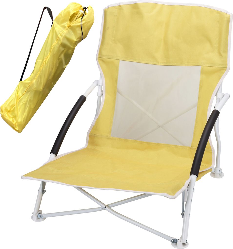 2x Strandstuhl Faltstuhl Campingstuhl Gelb | Kaufland.de