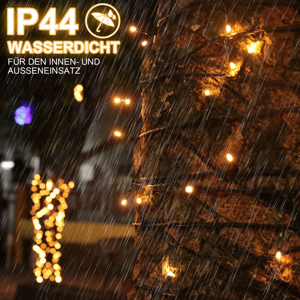 Spannende Led Lichterkette Mit Timer Ebenbild
