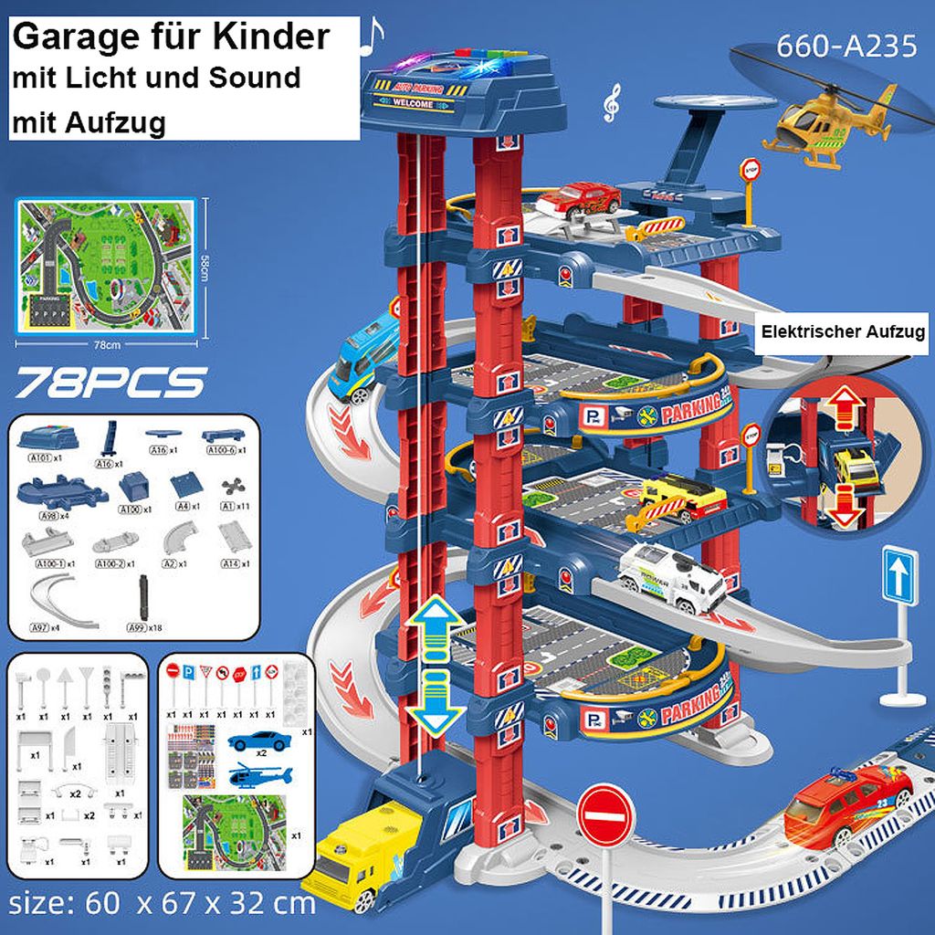 Parkgarage Kinder Testsieger