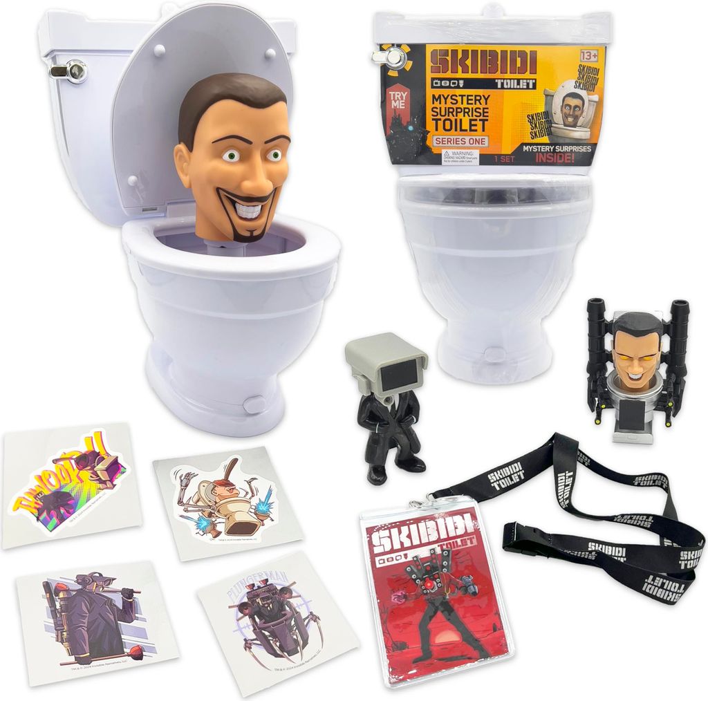 Skibidi Toilet Mystery Toilet: Interaktive