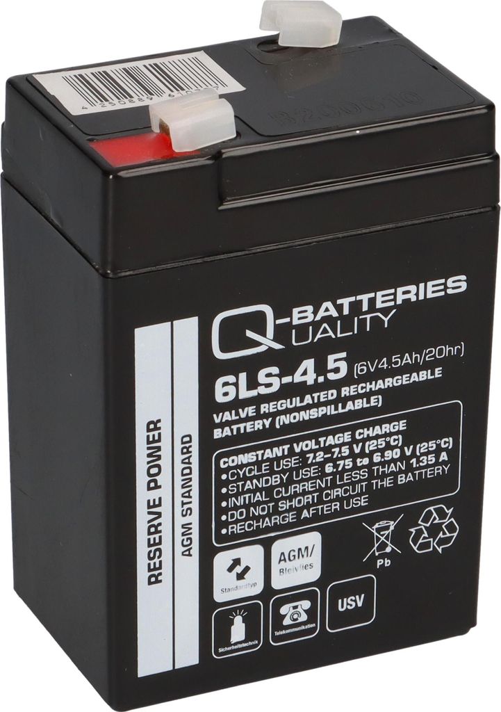 Set Q-Batteries BL 6-0,6 Ladegerät + Blei | Kaufland.de