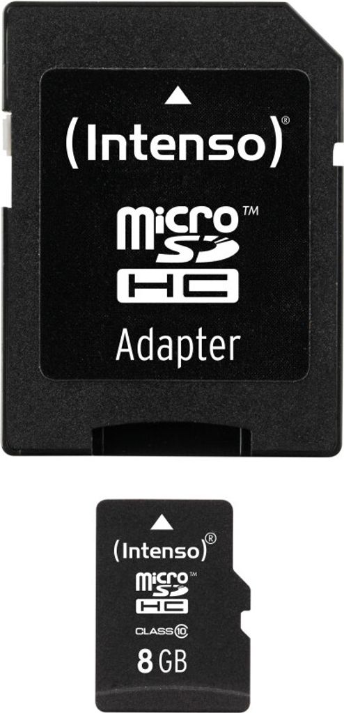 SD MicroSD Card 8GB Intenso Class10 inkl. SD | Kaufland.sk