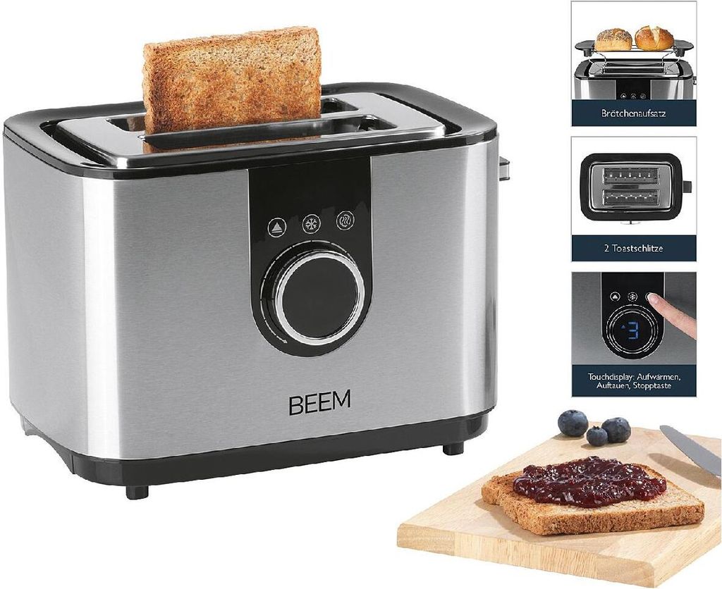 BEEM Toaster Sw.Del.2-Scheiben Toaster | Kaufland.de