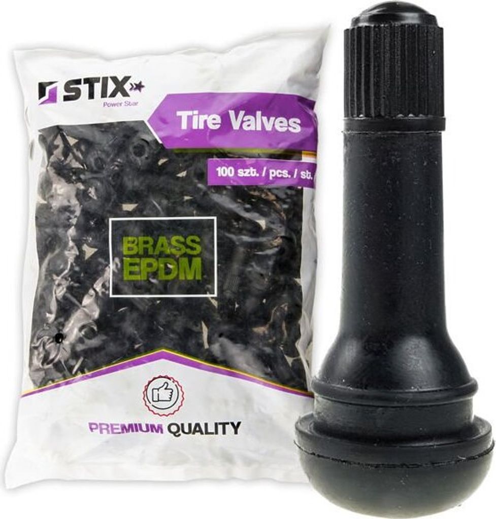 100x TR414 gumové ventily, nacvakávací, | Kaufland.cz