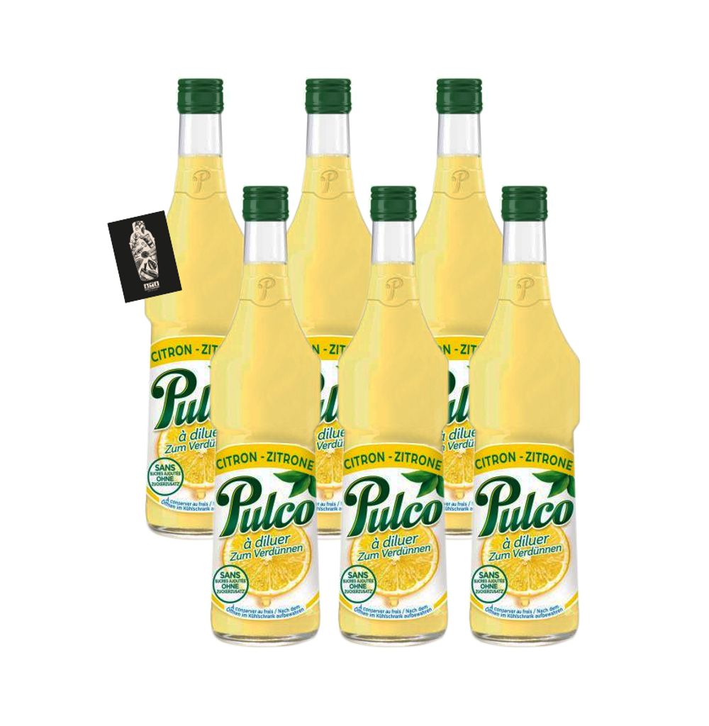 Pulco Zitrone (Fruchtkonzentrat) 6x0,7L | Kaufland.de