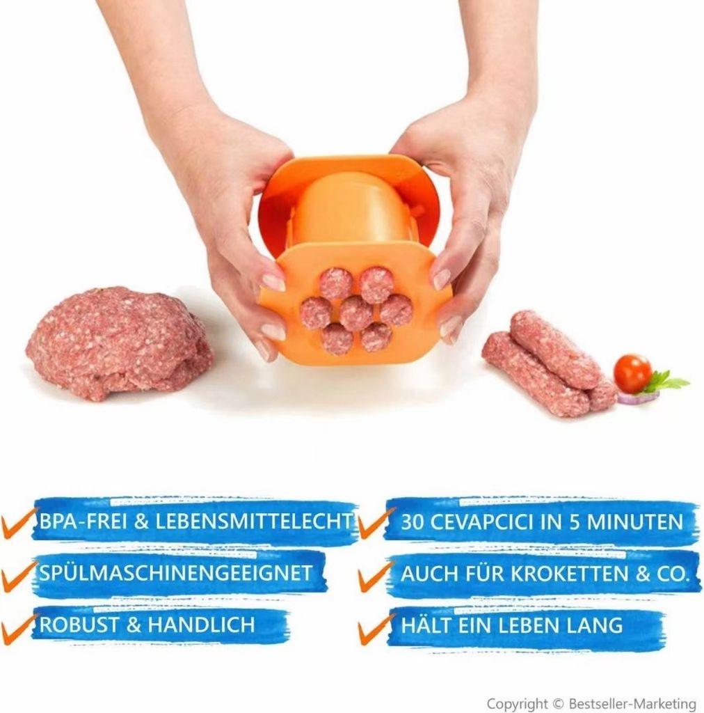 FNCF One Press Cevapcici Maker Hot Dog Maker | Kaufland.de