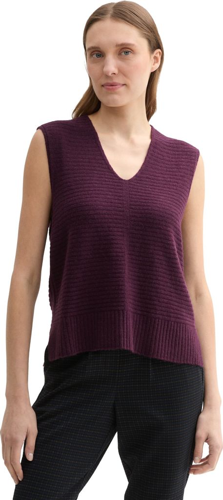 Gestrickter Pullunder mit V-Ausschnitt | Kaufland.de