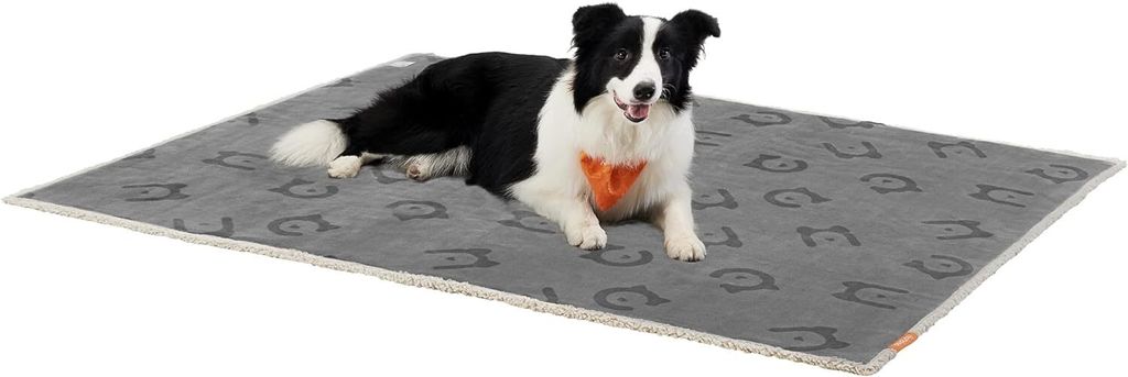 FEANDREA Nepremokavá deka pre psov Sherpa fleecová deka pre