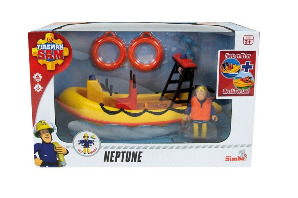 Loď SIMBA Fireman Sam Neptune s figurkou ver2 | Kaufland.cz