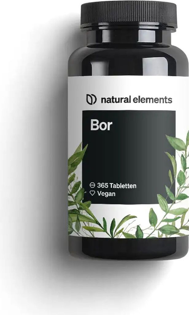 NATURAL ELEMENTS Bor Tabletten Nahrungsergänzungsmittel