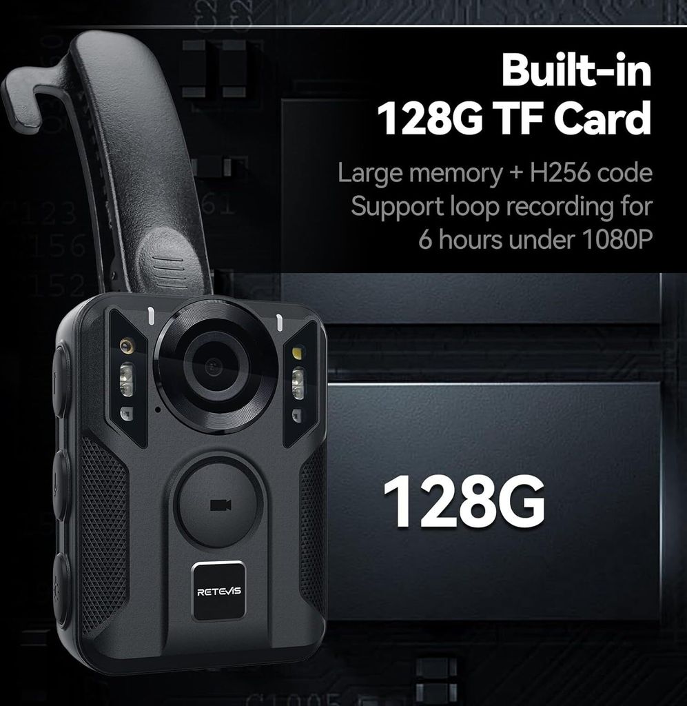 Retevis RT79 telová kamera, 128G telová | Kaufland.sk
