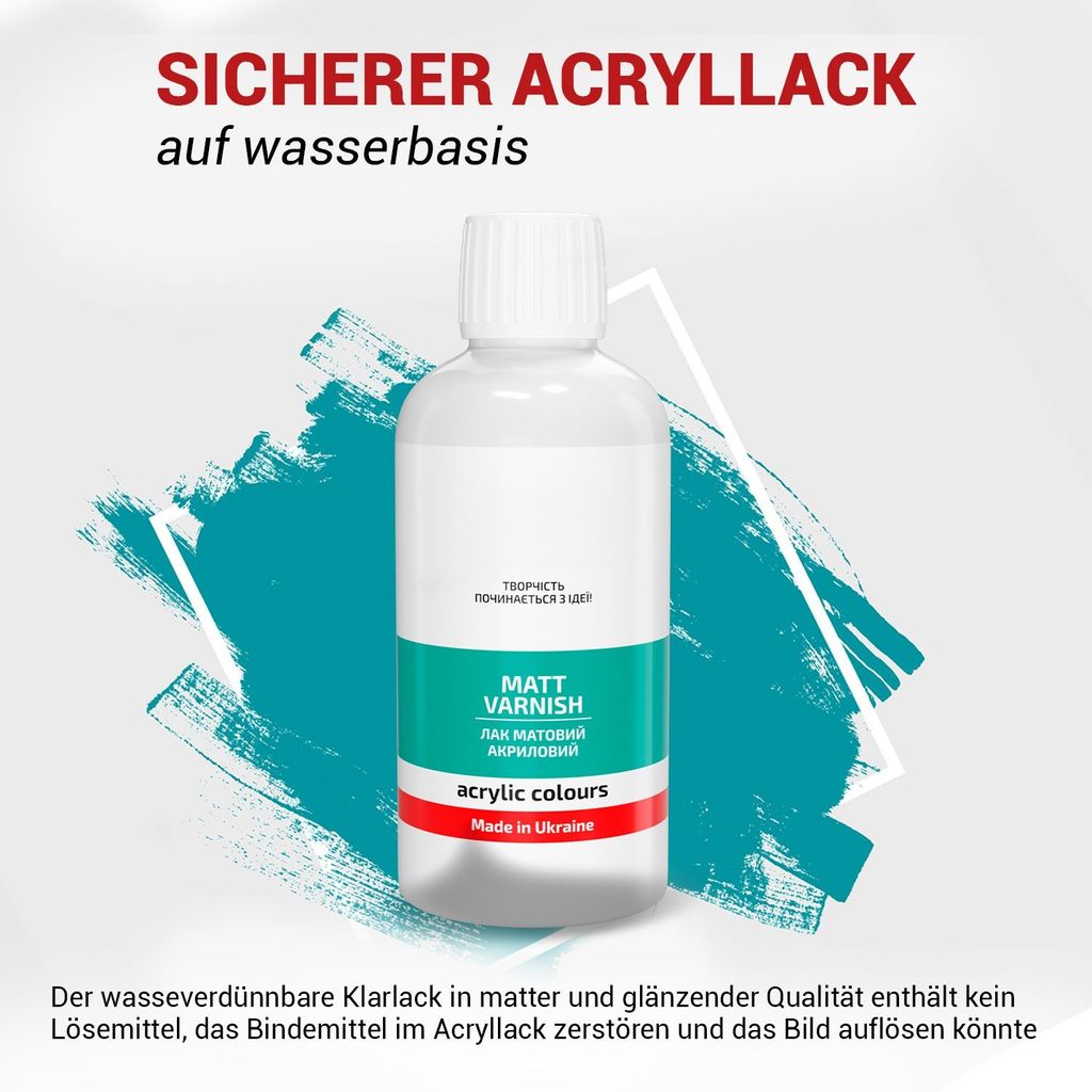 Acryllack Farblos 250 ml Matt | Glanzlack | | Kaufland.de