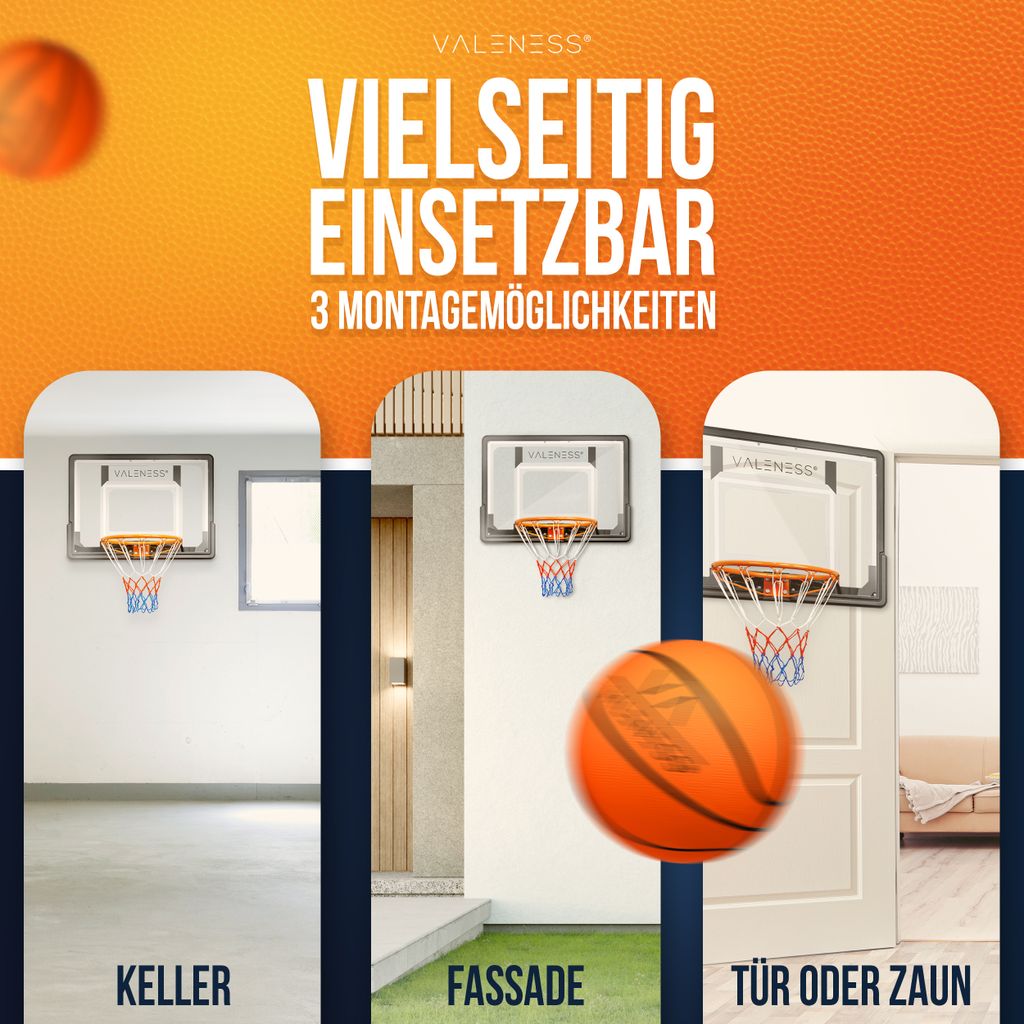 VALENESS® Basketballkorb Indoor und Outdoor - | Kaufland.de