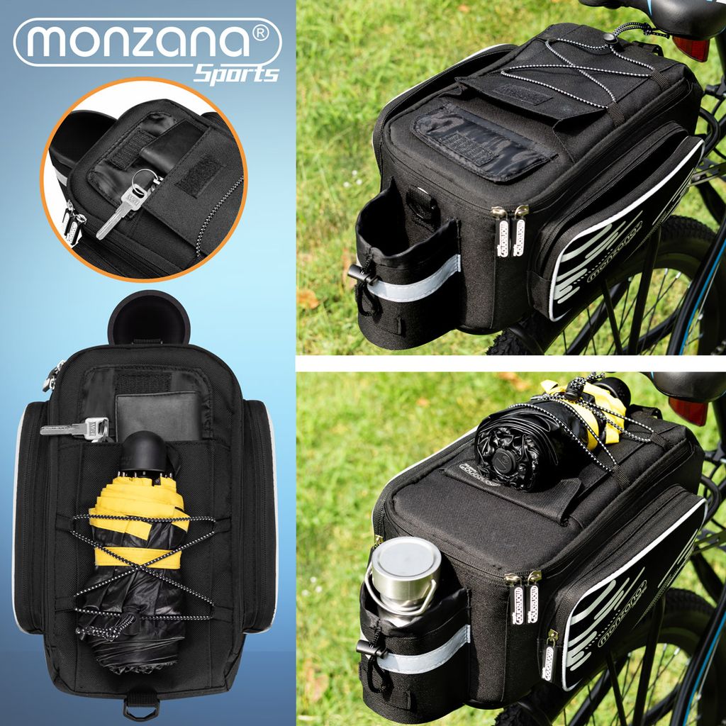 Taška na zadný nosič 13 L čierna | Kaufland.sk