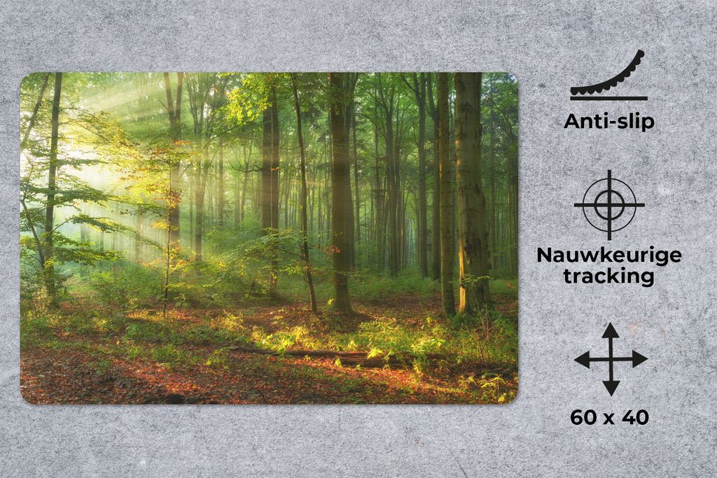 Podložka pod myš - Slunce - Les - Stromy - | Kaufland.cz