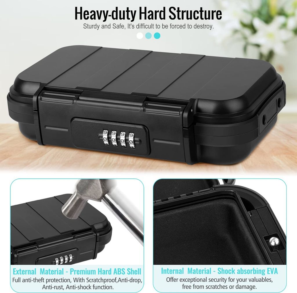 INF Prenosný vodotesný trezor s kódom a | Kaufland.sk