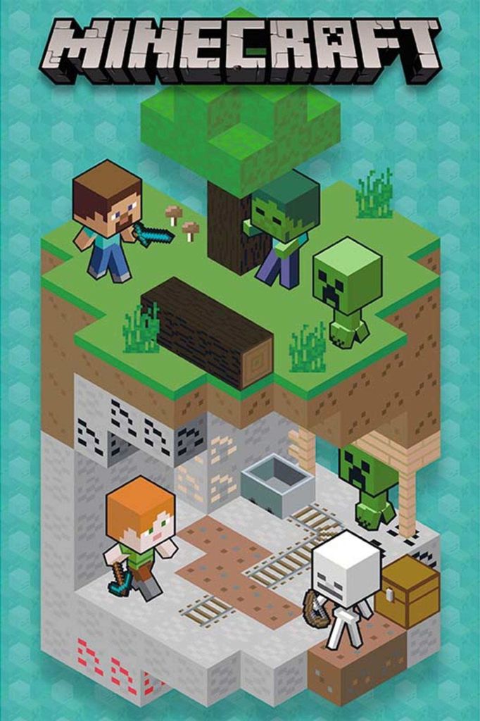 Minecraft Poster Maxi: Into The Mine (91.5 x | Kaufland.de