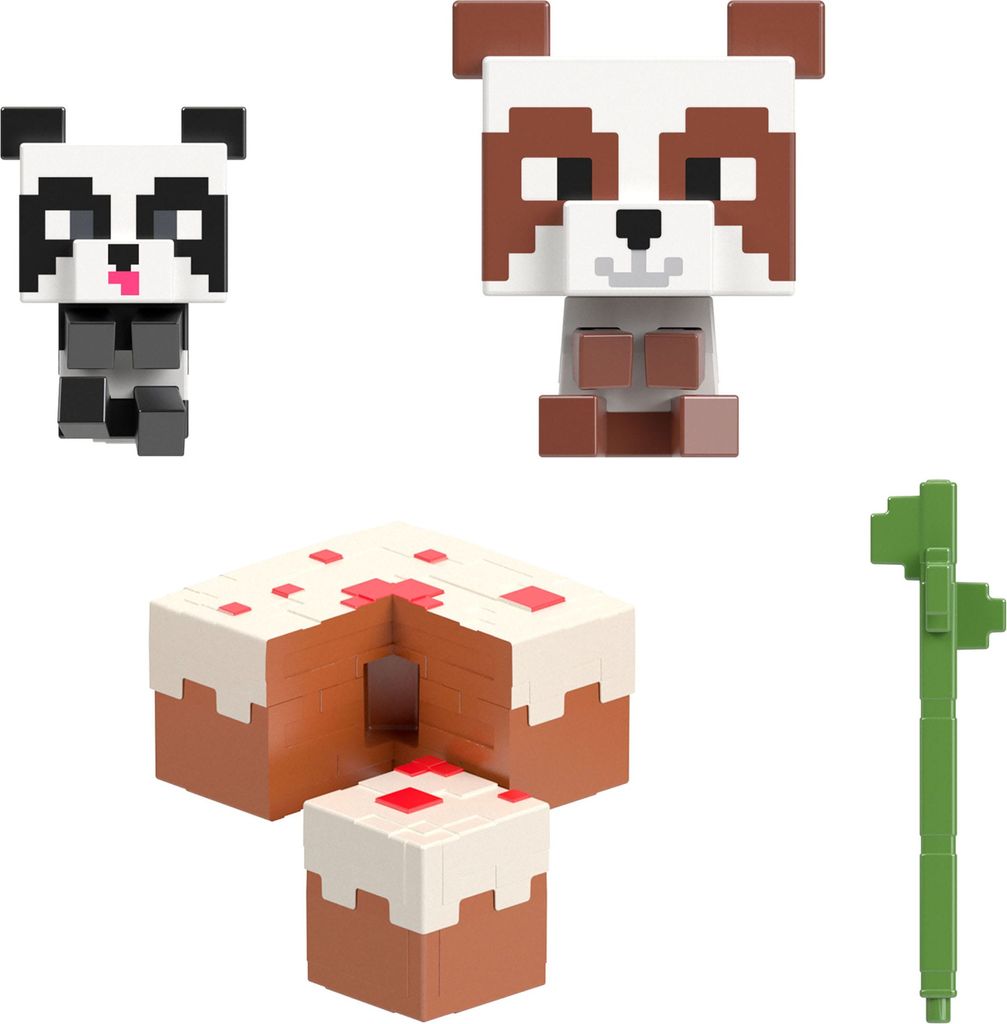 Minecraft Mini mob head panda herní dům HLL25 | Kaufland.cz