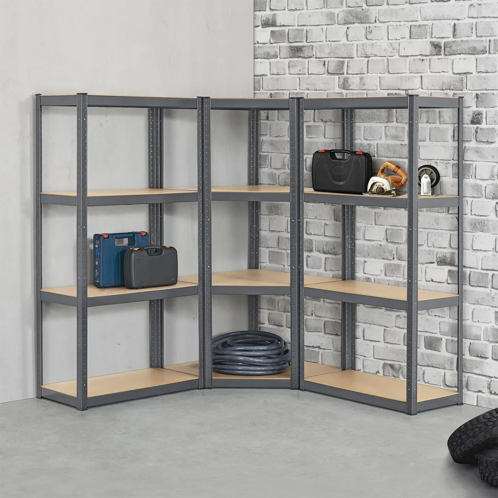 Juskys 3er Metall Regalsystem Easy - 1 | Kaufland.de