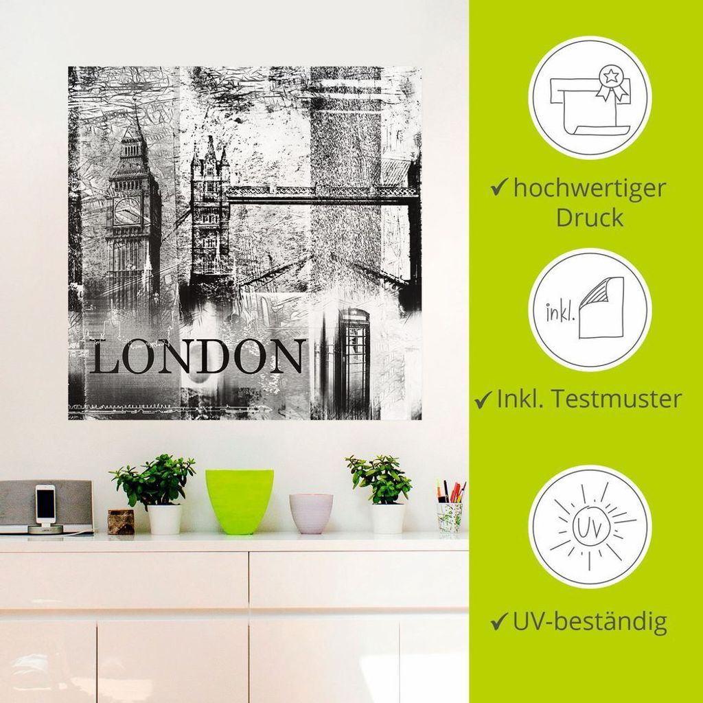 ARTland Wandbild, selbstklebend London | Kaufland.de