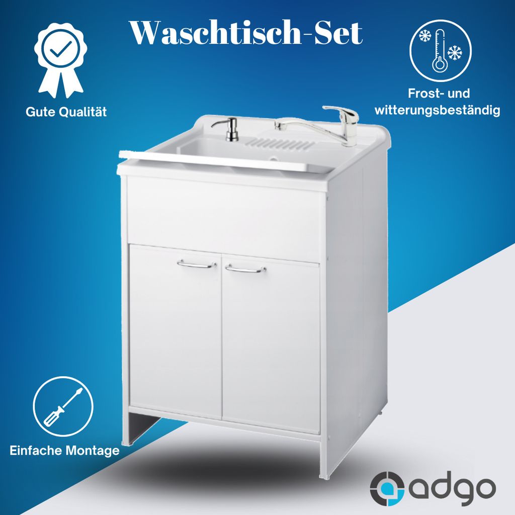 ADGO® Waschbecken Arbeitsplatte Spülbecken | Kaufland.de