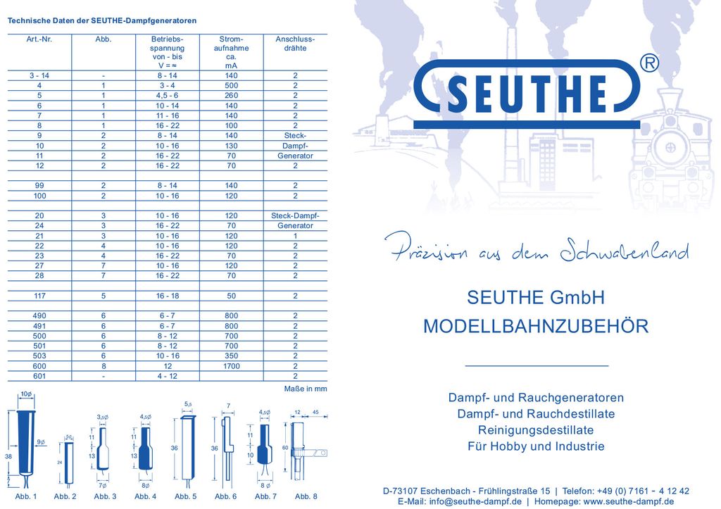 Seuthe Nr. 200 Ersatzdampfröhre 5 Stück für | Kaufland.de