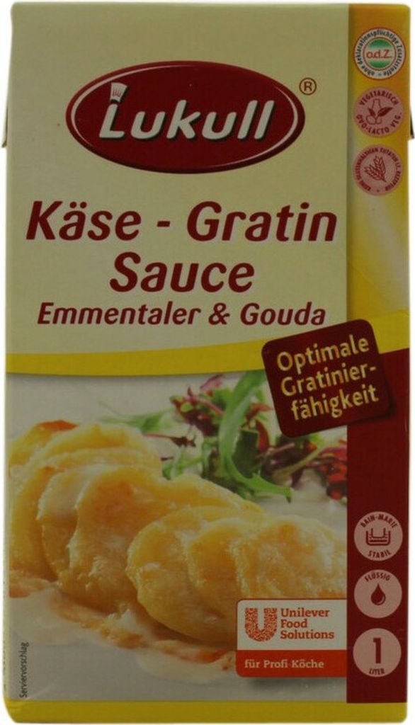 Lukull Käse Gratin Sauce Emmentaler 1L | Kaufland.de