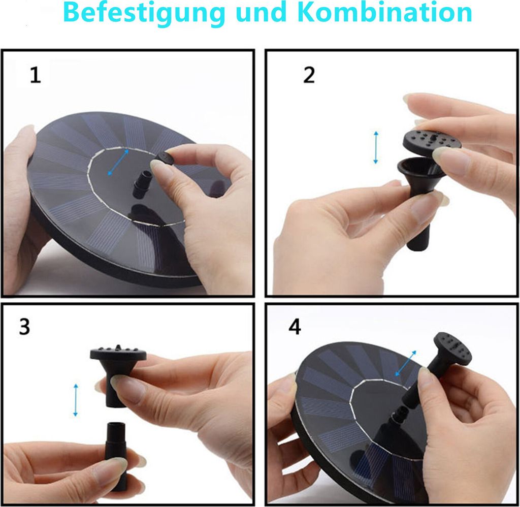 SWANEW Solárne fontány Záhradné čerpadlá | Kaufland.sk