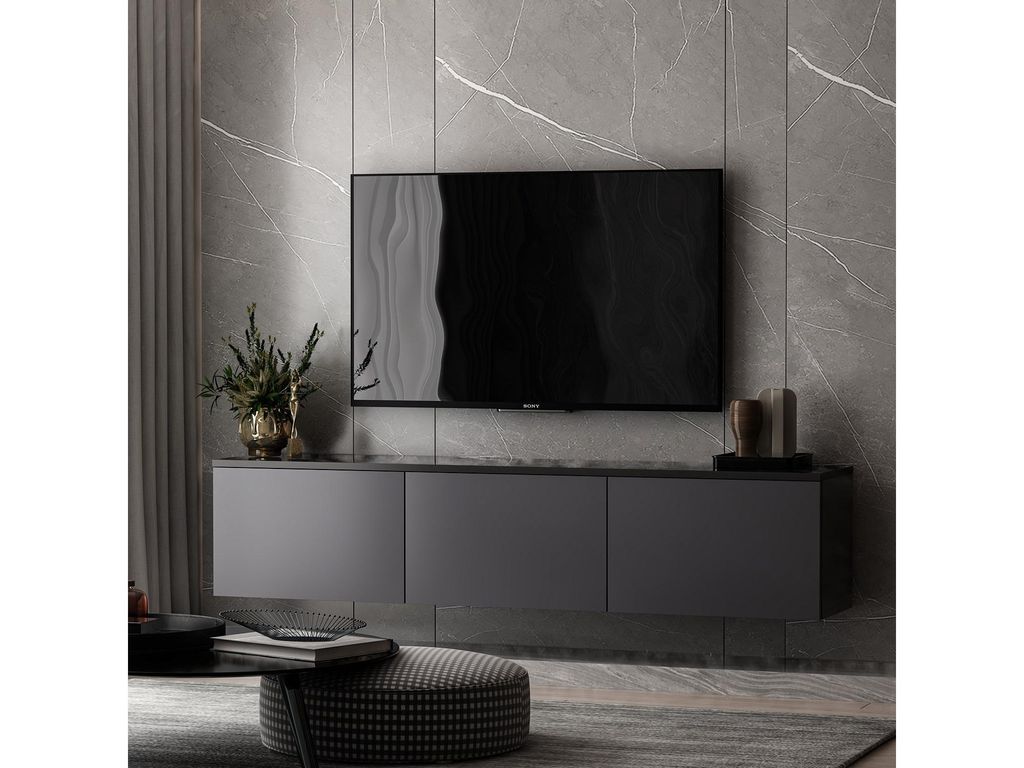 Skye Decor, Neon - antracit, TV stolek, | Kaufland.cz