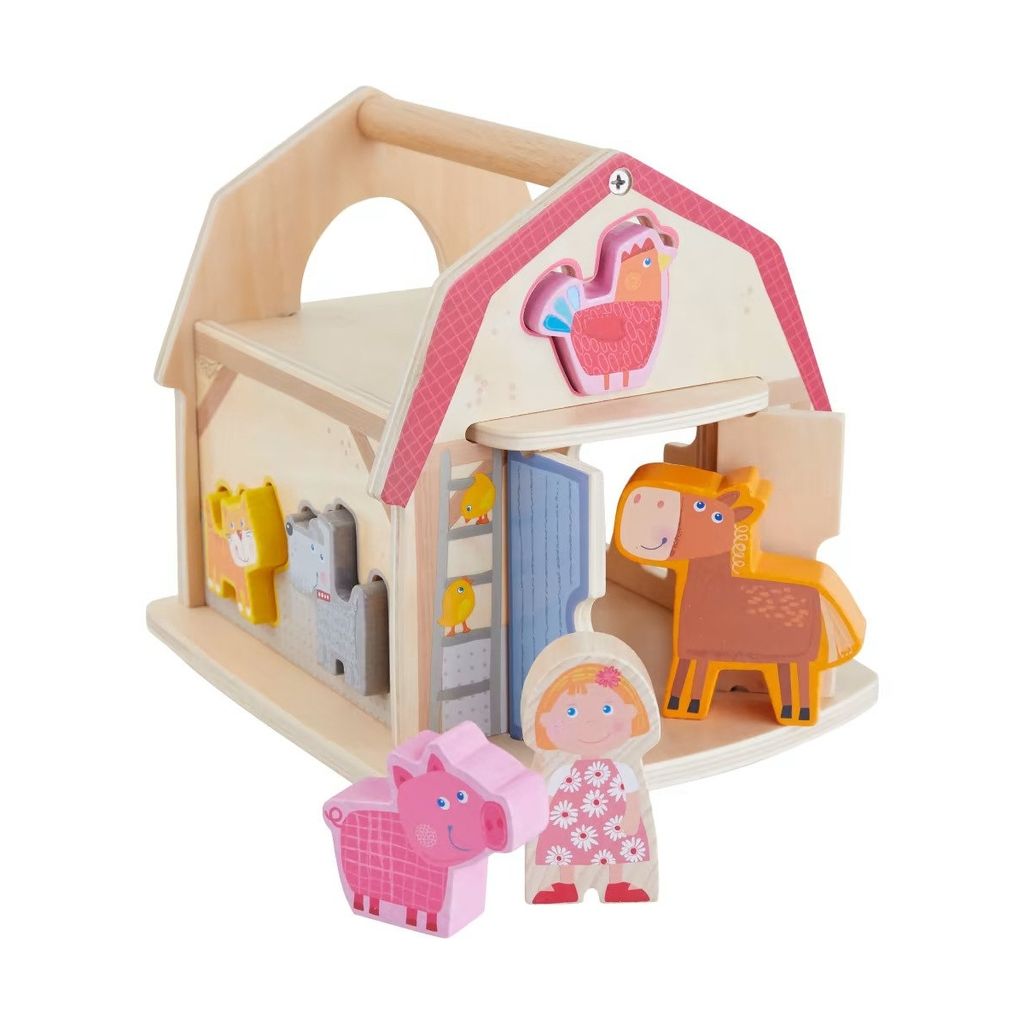 HABA drevený triediaci box farma - 7 kusov | Kaufland.sk